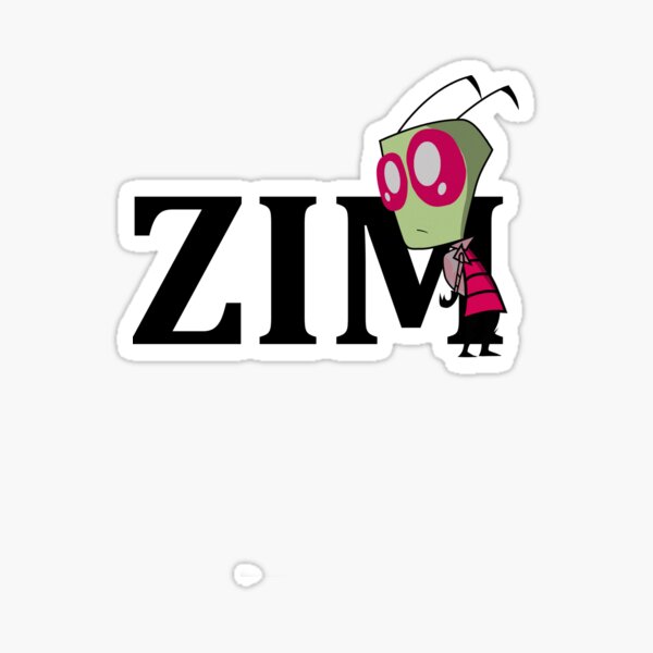 Invader Zim Stickers | Redbubble