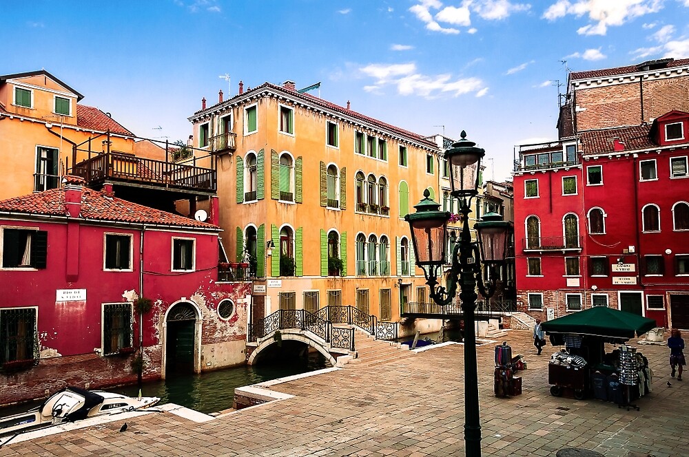 "Venice square" by amira | Redbubble