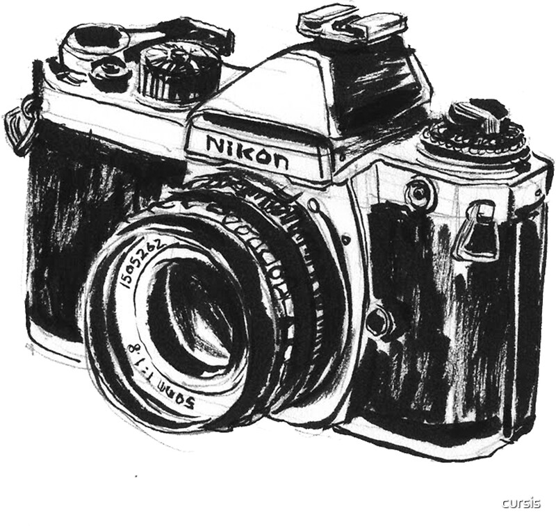 Camera: Stickers | Redbubble
