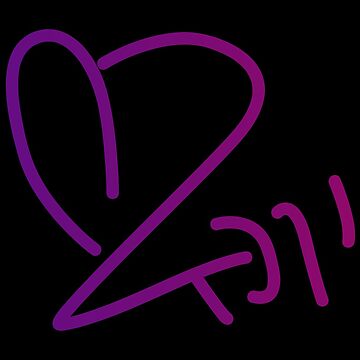 "GIDLE YUQI SIGNATURE" Sticker for Sale by velvetmoonlab | Redbubble