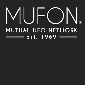 "Mufon White Logo" Essential T-Shirt for Sale by MarylandMUFON | Redbubble