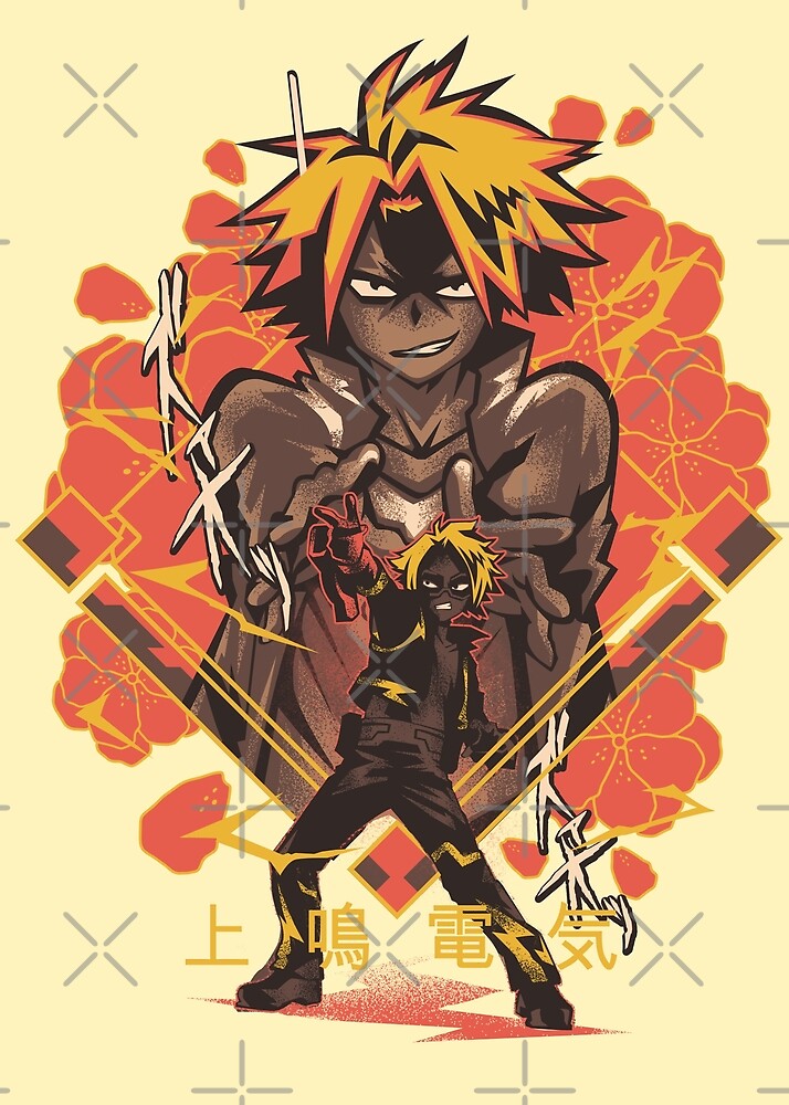 "Electrification Denki v2" by Hypertwenty Designs | Redbubble