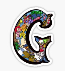 Letter G: Stickers | Redbubble
