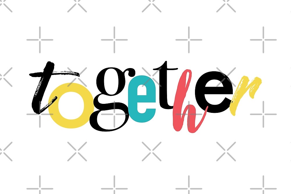 "Modern, playful, fun, colorful graphic design of "Together"" by ...