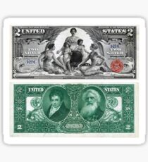 2 Dollar Stickers | Redbubble