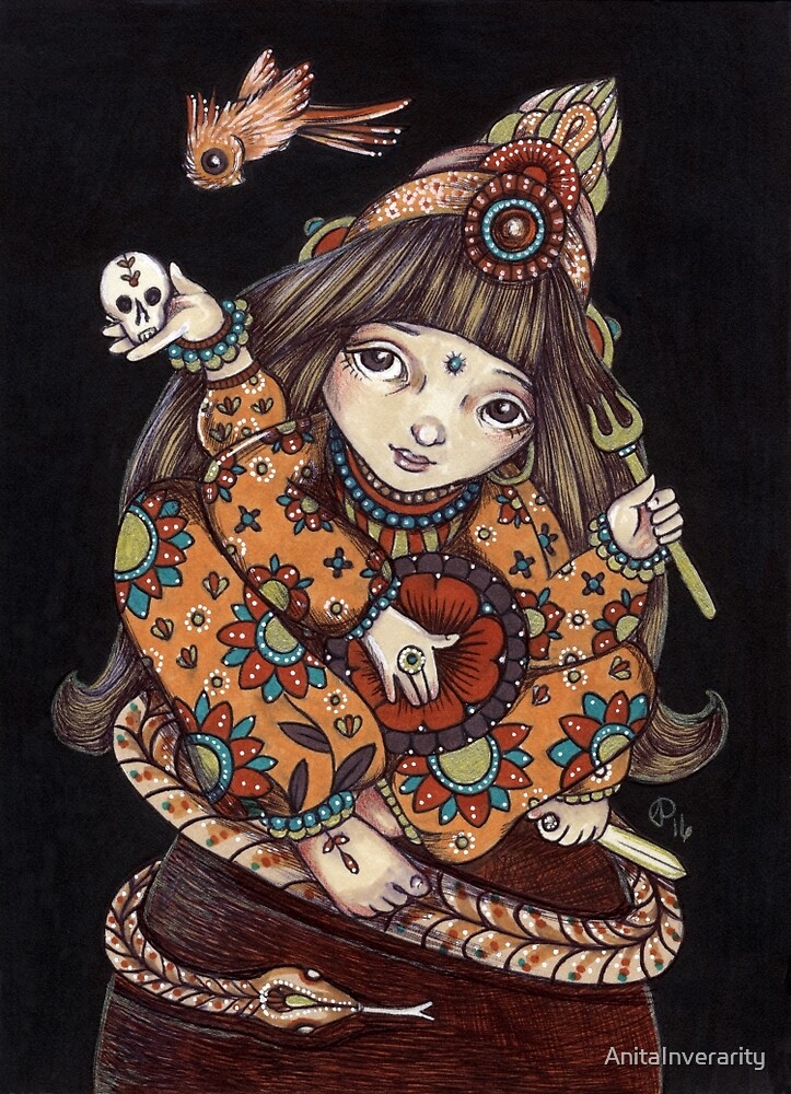 "Dakini" by Anita Inverarity | Redbubble
