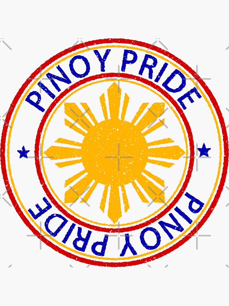 "Pinoy Pride" Sticker by kayve | Redbubble