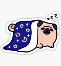 Fat Pug Stickers | Redbubble