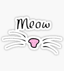 Meow: Stickers | Redbubble