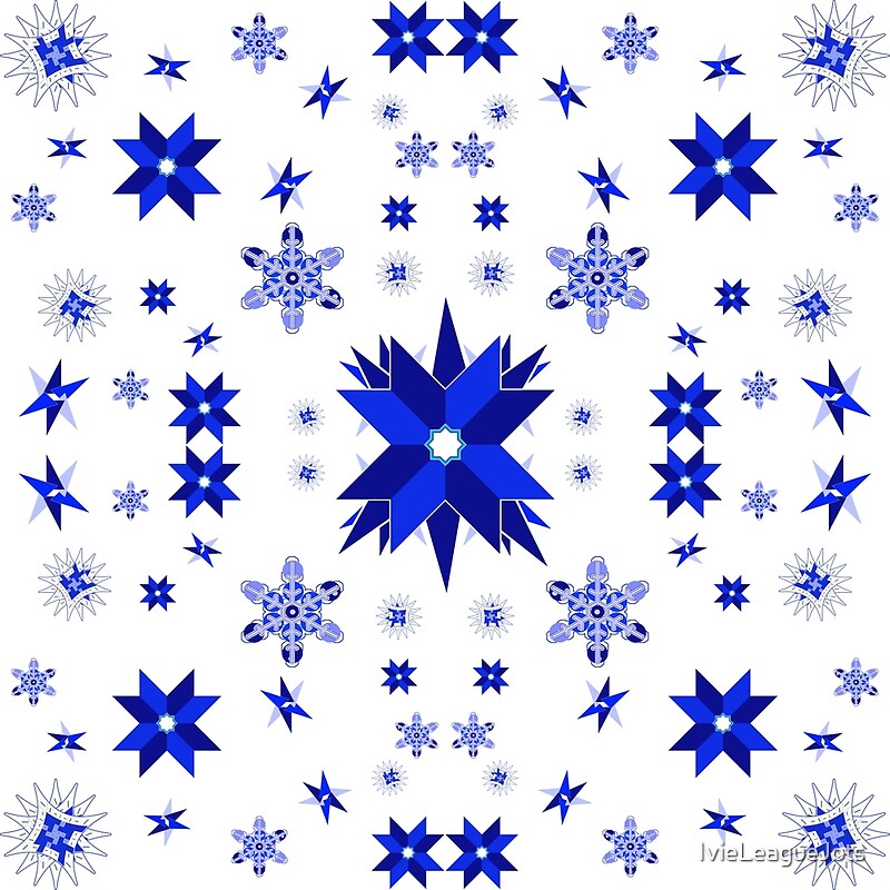 "Snow-stars" by IvieLeagueJots | Redbubble