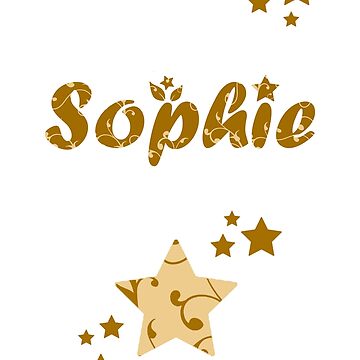 "Sophie name" Sticker by Ekil-a | Redbubble