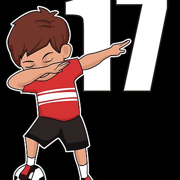 "Awesome Soccer Player Number 17 Soccer Athlete Athletic Sports Team ...