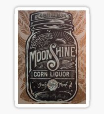 Moonshine Stickers | Redbubble