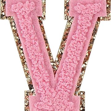 "Preppy Pink Varsity Letter V" Sticker for Sale by ktp100 | Redbubble