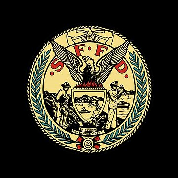"SFFD SAN FRANCISCO FIRE DEPARTMENT SEAL" Classic T-Shirt for Sale by ...