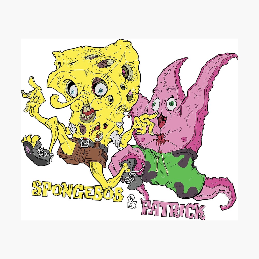 Zombie Spongebob And Patrick