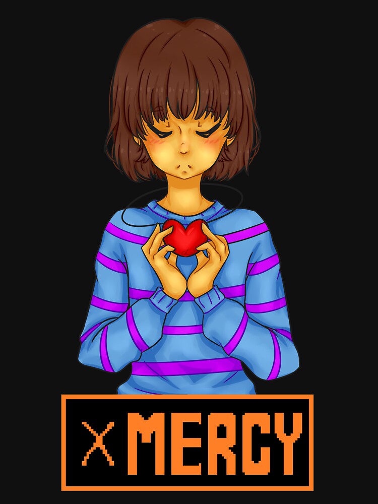 "Undertale - Frisk - Mercy" T-shirt by Lexpuya | Redbubble