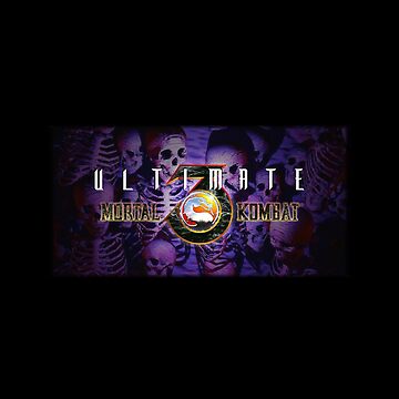 "Ultimate Mortal Kombat 3 - Cover Remastered" Graphic T-Shirt for Sale ...