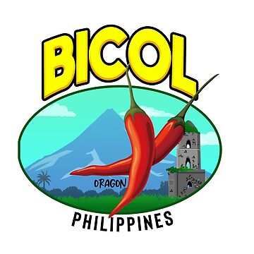 "Bicol" Sticker for Sale by FootPrintRepub | Redbubble