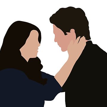 "Delena" Sticker for Sale by alisejdesigns | Redbubble