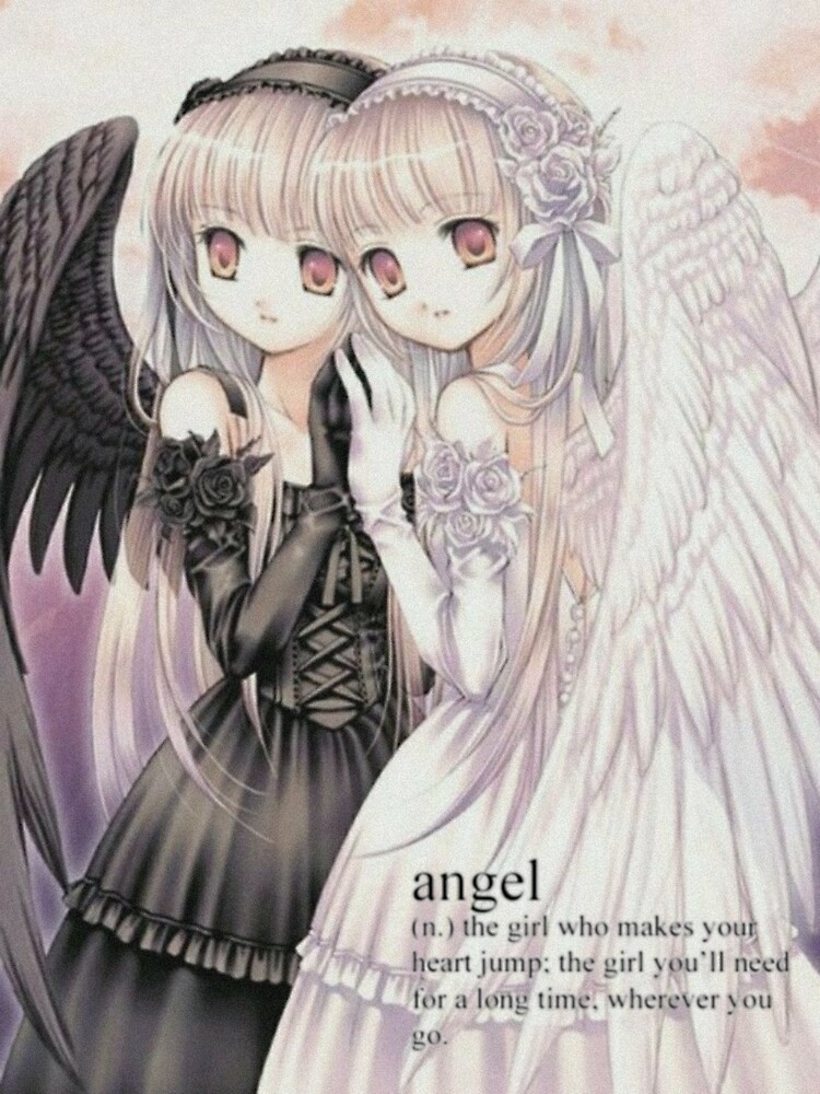 "angel anime sisters" by sickmaid | Redbubble