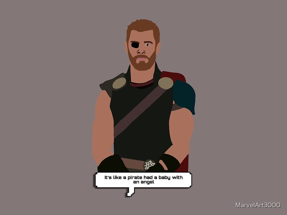 "Thor Quotes" by MarvelArt3000 | Redbubble