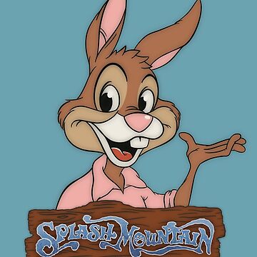 "Splash Mountain Brer Rabbit logo" Sticker for Sale by LegendOfLouis ...