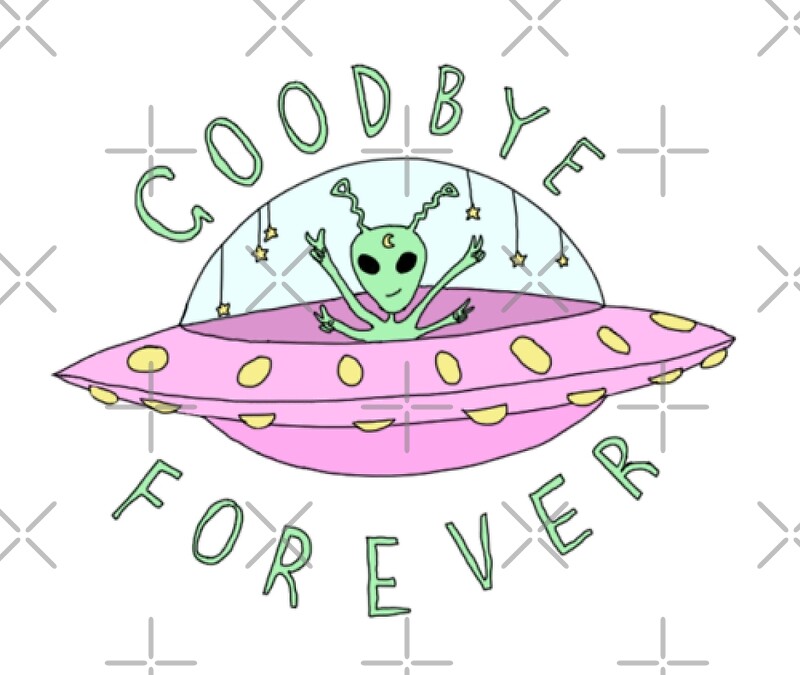 "Aliens-goodbye forever" Art Prints by KikkaT | Redbubble