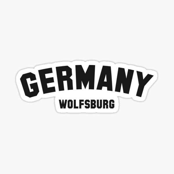 Wolfsburg Stickers | Redbubble