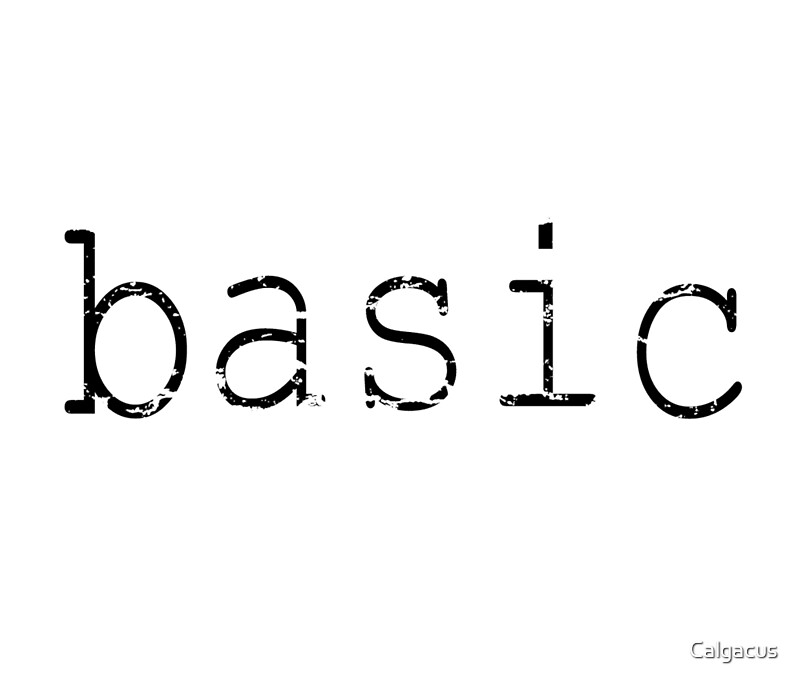 Basic Text: Art Prints | Redbubble