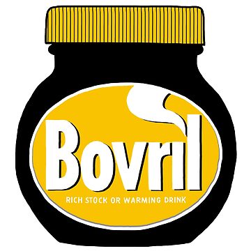 "Bovril Chicken Stock Illustration" Sticker for Sale by NikolaT23 ...