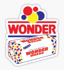 Wonder Bread Stickers | Redbubble