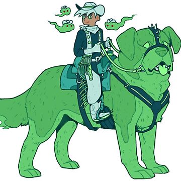 "Loyal Steed Cujo Sticker" Sticker for Sale by STOVE-ON-FIRE | Redbubble