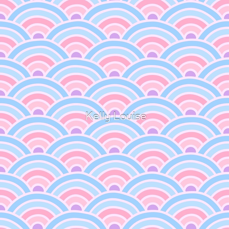 "Kawaii Waves" by Kelly Louise | Redbubble