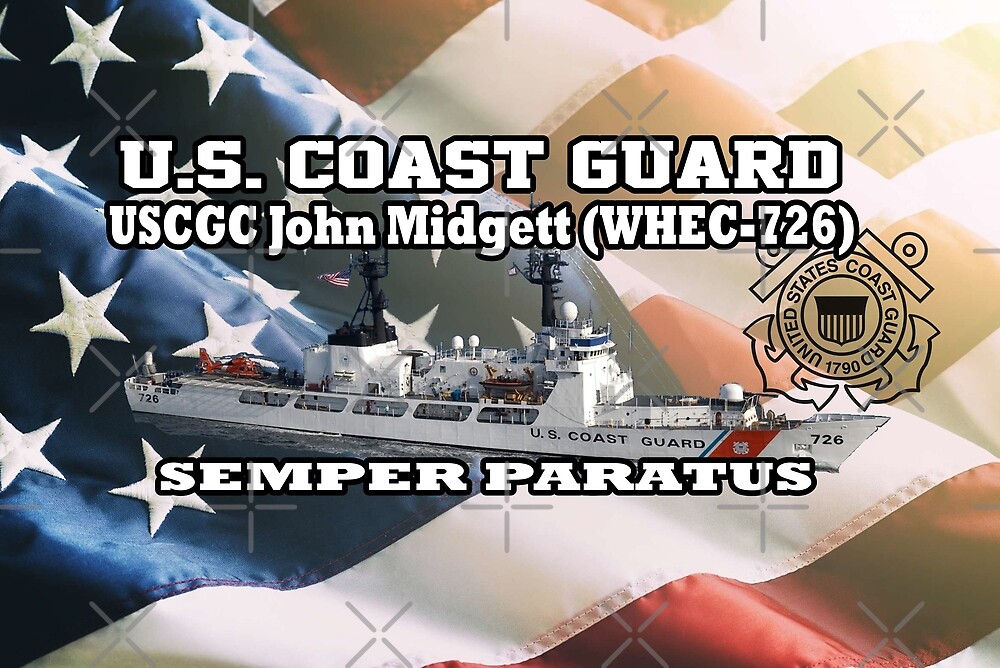 "U.S. Coast Guard USCGC USCGC John Midgett (WHEC-726) " by Michael ...