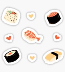 Cute Sushi: Stickers | Redbubble
