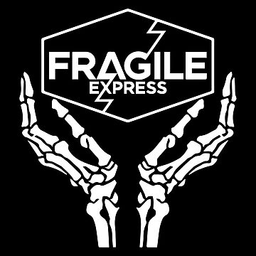 "Fragile Express" Essential T-Shirt for Sale by matteturquoise | Redbubble