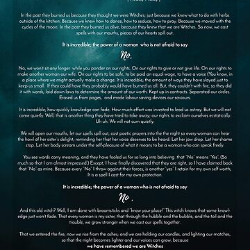 "Copy of Witches Poem - Poster - Dark" Art Print for Sale by Fleassy ...