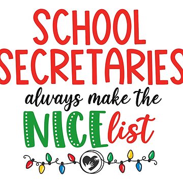 "School secretary christmas, office" Greeting Card for Sale by MB ...