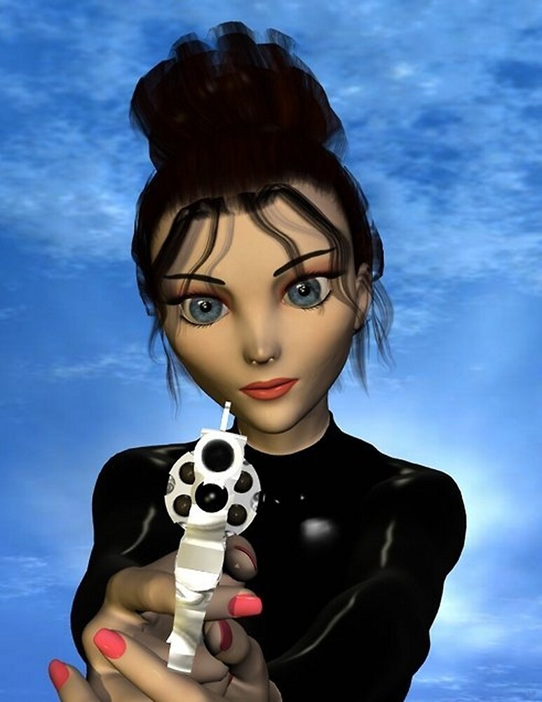 "Modesty Blaise the Animated Movie" by kerchow | Redbubble