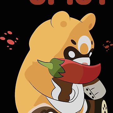 "Genshin impact Xiangling Guoba " Sticker by Migi-Desu | Redbubble