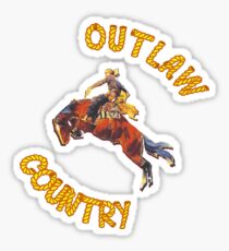 Outlaw Stickers | Redbubble