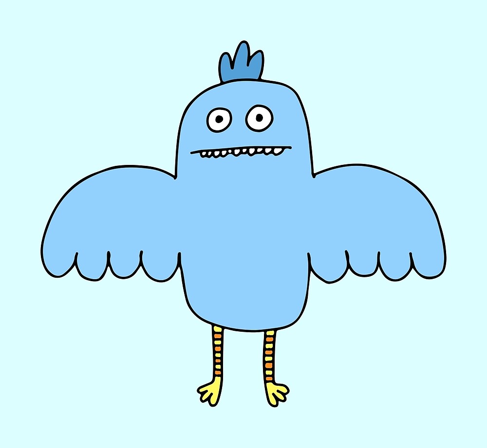 "Derp Bird" by Laurel Green | Redbubble