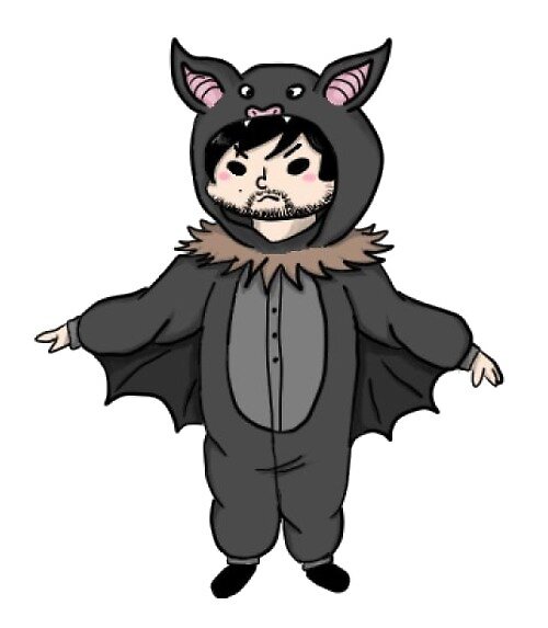"Salieri the sad bat" by zeldakinz | Redbubble