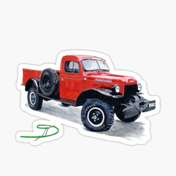 Power Wagon Stickers | Redbubble