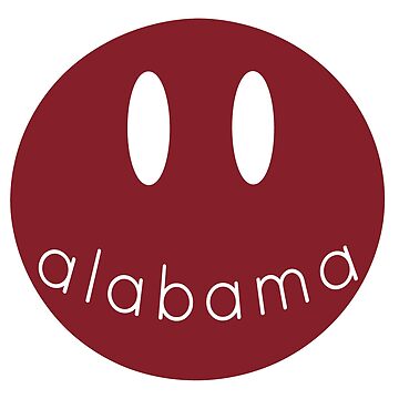 "Alabama Face" Art Board Print for Sale by NicholasForbes | Redbubble