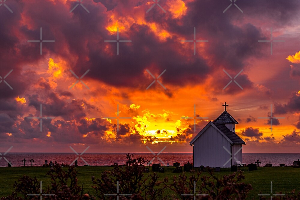 "Sunset Church View" by EaGphotographer | Redbubble