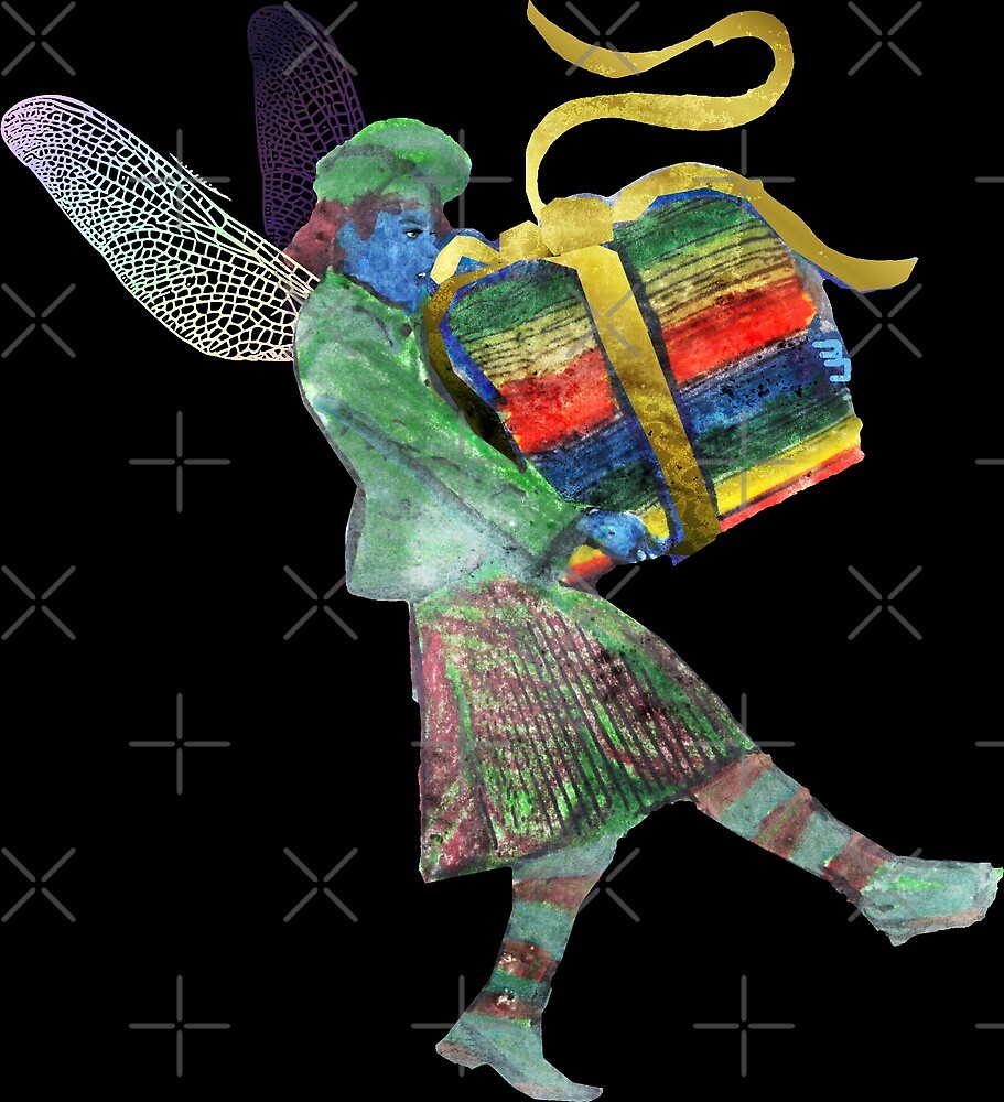 "Add some Magic to your world - Watercolor Fairies Series - Fabric" by ...