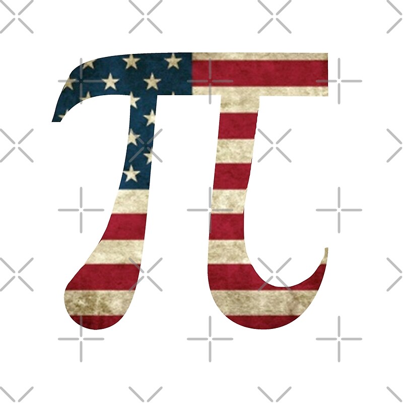 "American Pi" by ScottSherwood | Redbubble