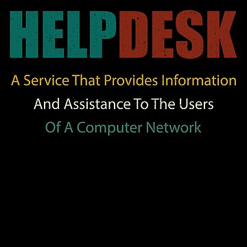 " computer geek ,Help Desk ,troubleshoot vintage" Poster for Sale by ...